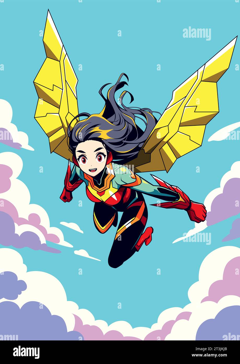 Asian sky dive Stock Vector Images - Alamy