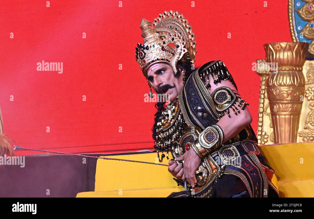 New Delhi, India. 24th Oct, 2023. NEW DELHI, INDIA - OCTOBER 24: Indian ...