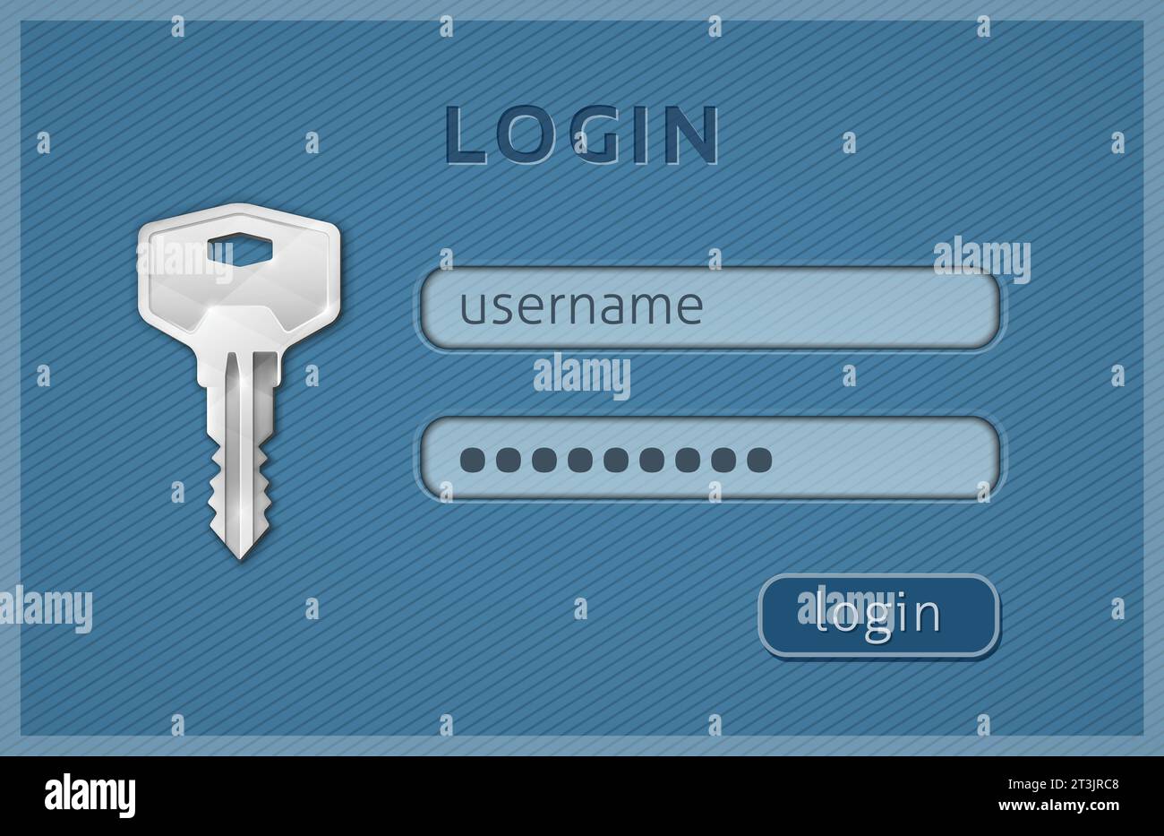 Free login Stock Vector Images - Alamy