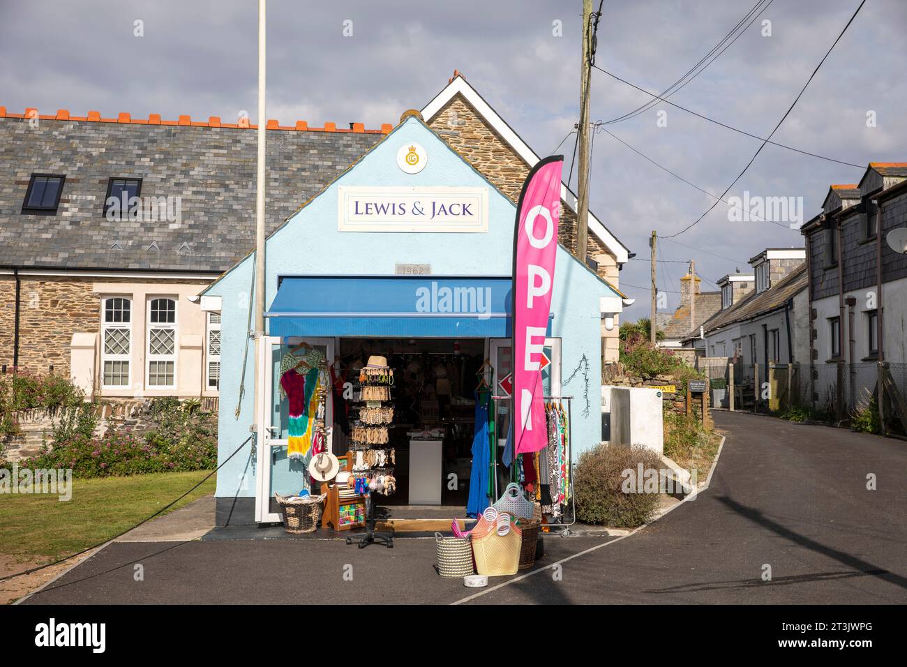 Port Isaac Cornwall, local gift shop store selling gifts, hats ...