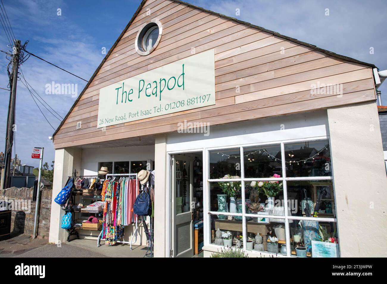 Port Isaac Cornwall, local gift shop store selling gifts, hats ...