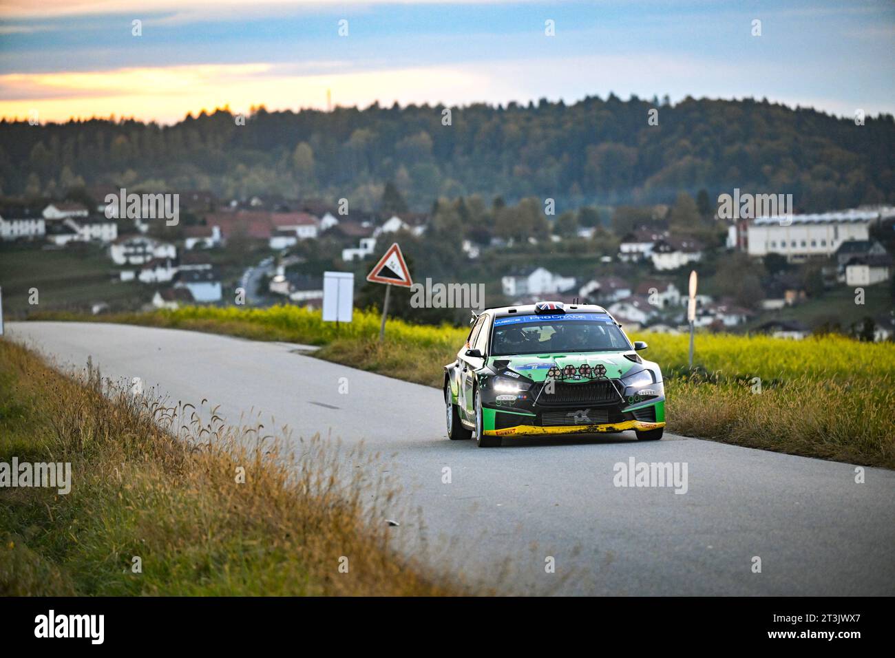 Passau, Germany. 25th Oct, 2023. Drive Gus Greensmith and Jonas ...