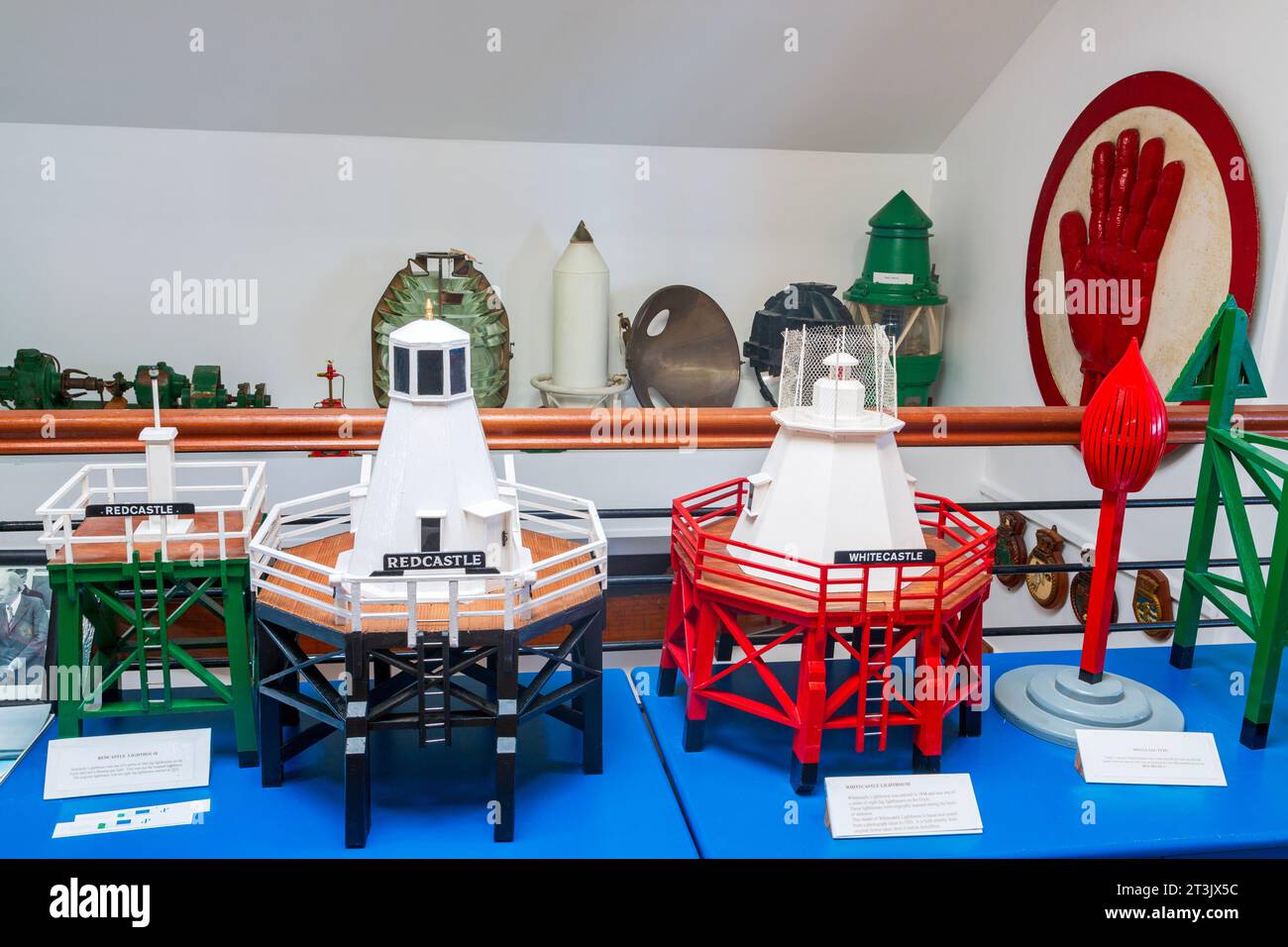 Irish Lights exhibits, Inishowen Maritime Museum & Planetarium ...