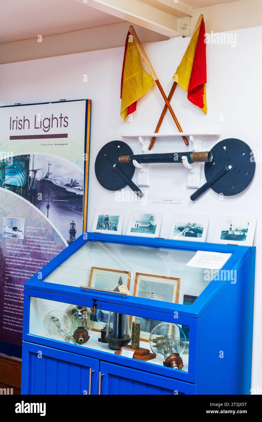 Irish Lights exhibits, Inishowen Maritime Museum & Planetarium ...