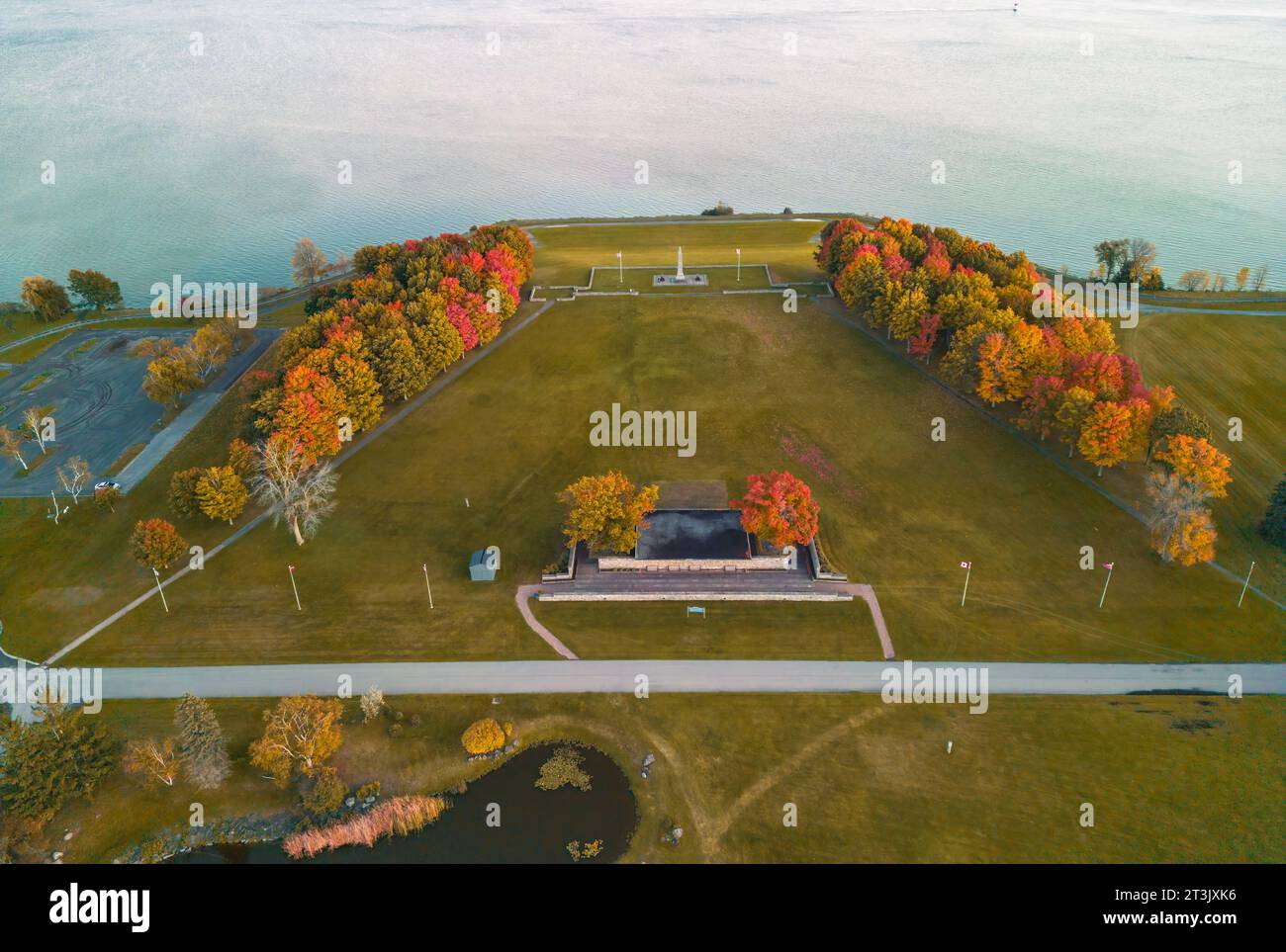 Battle of Crysler's Farm National Historic Site Stock Photo - Alamy