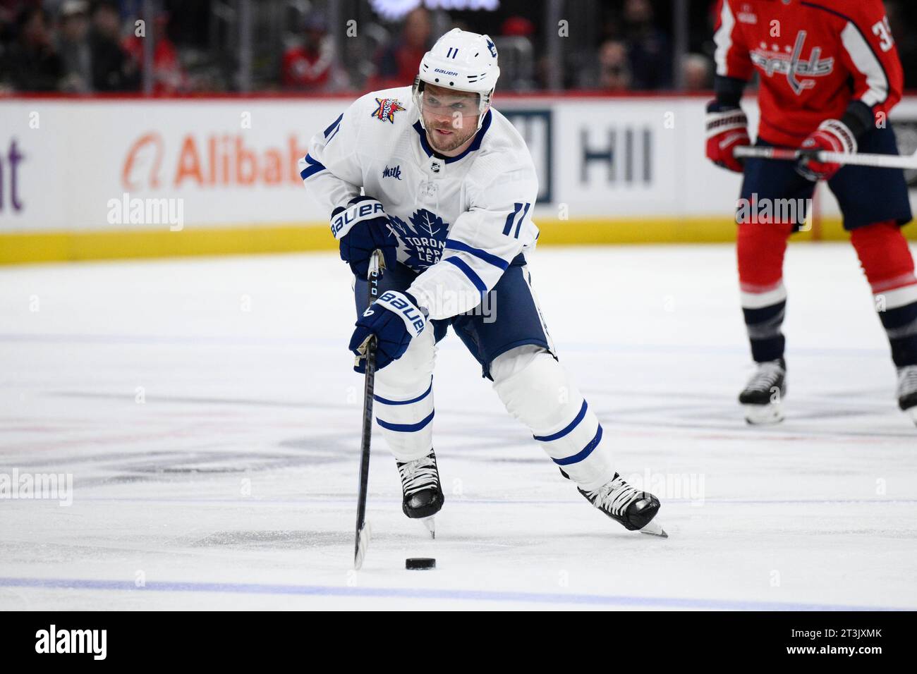 Toronto Maple Leafs center Max Domi (11) in action during the second ...