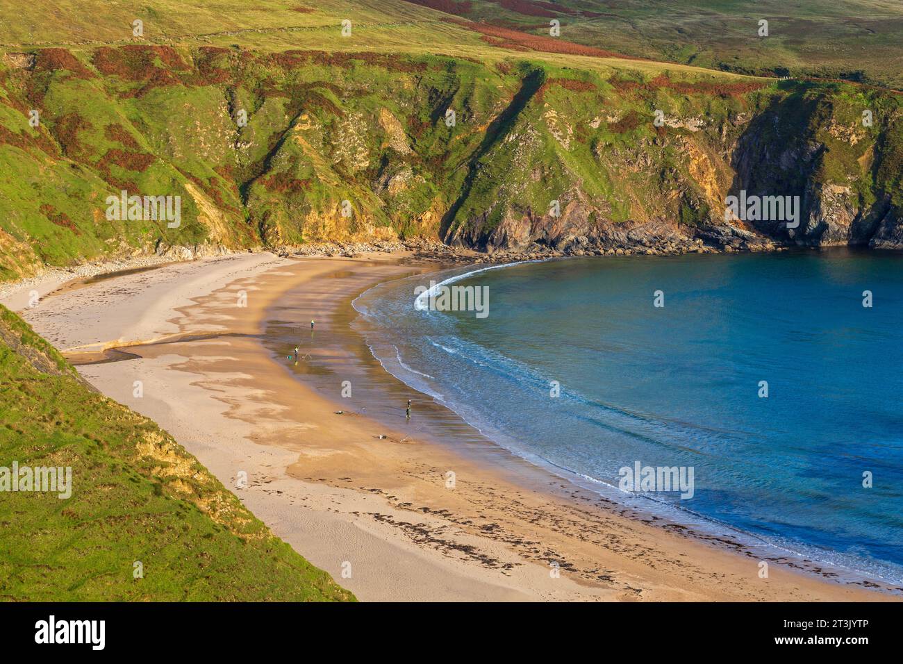 Malin Beg Beach,Glencolumbkille, County Donegal, Ireland Stock Photo ...