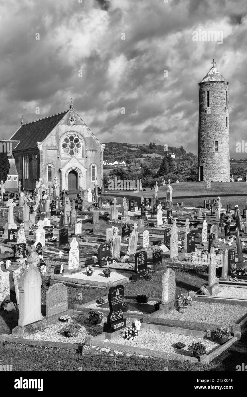 Republic ireland county donegal Black and White Stock Photos & Images ...