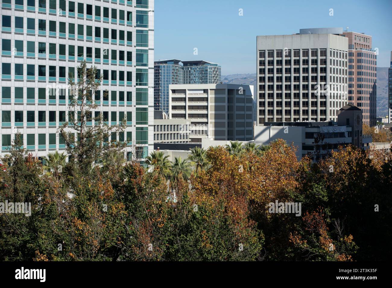 Downtown san jose ca skyline hi-res stock photography and images - Alamy