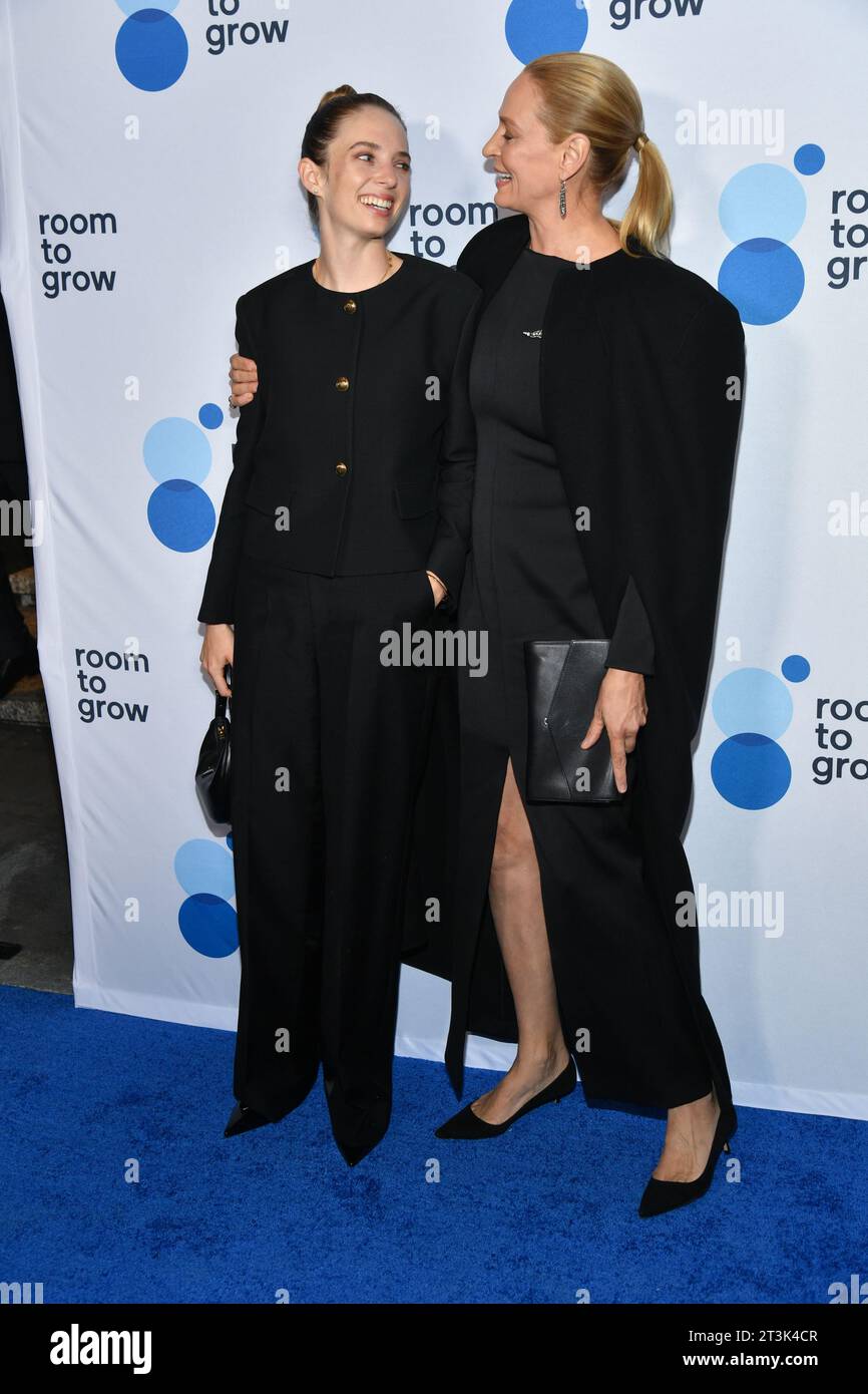 Maya Thurman Hawke and Uma Thurman Stock Photo - Alamy