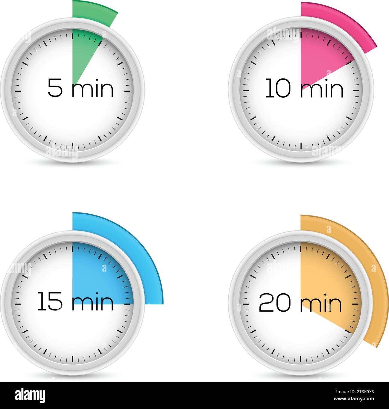 Five minutes stopwatch Stock Vector Images - Alamy
