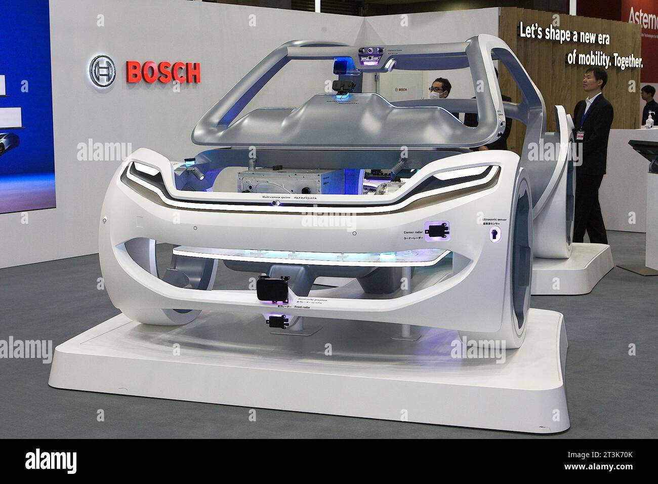 Bosch at The Japan Mobility Show 2023 on October 25, 2023 in Tokyo ...