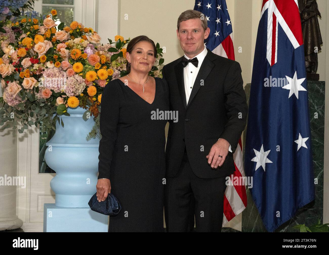 Washington, Vereinigte Staaten. 25th Oct, 2023. Ryan McInerney and ...