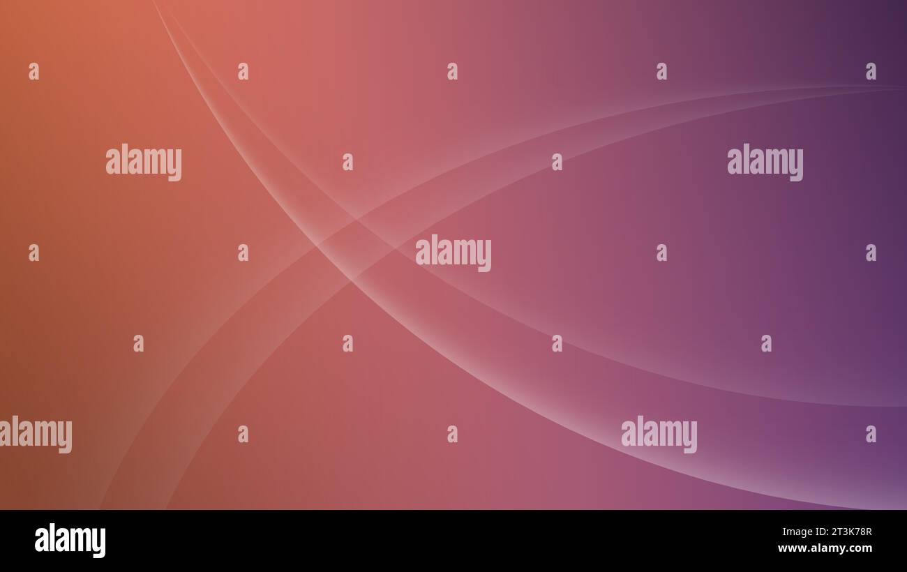 Purple-orange gradient with white curved lines. Background for banner ...