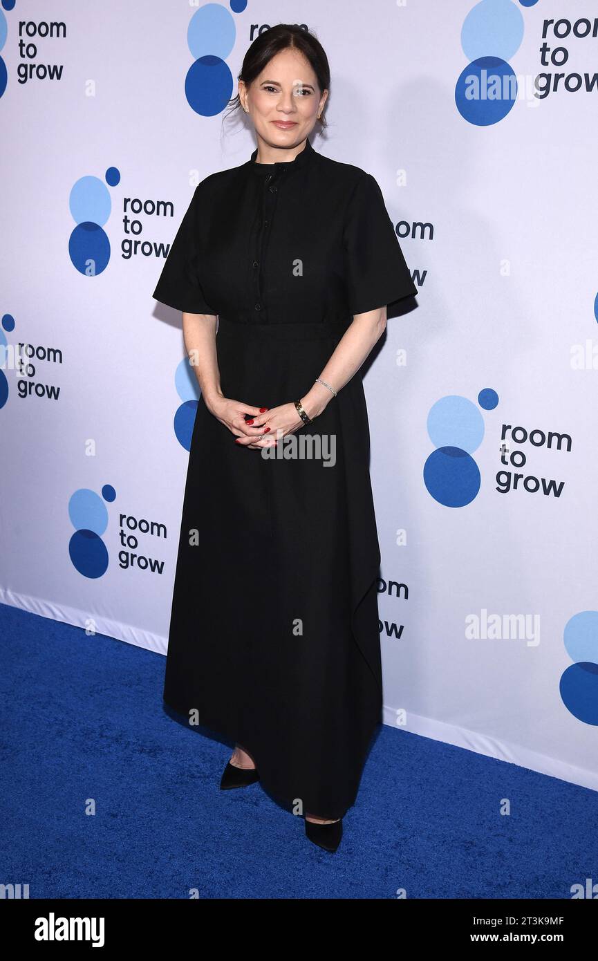 New York, USA. 25th Oct, 2023. Julie Burns attends the Room to Grow ...