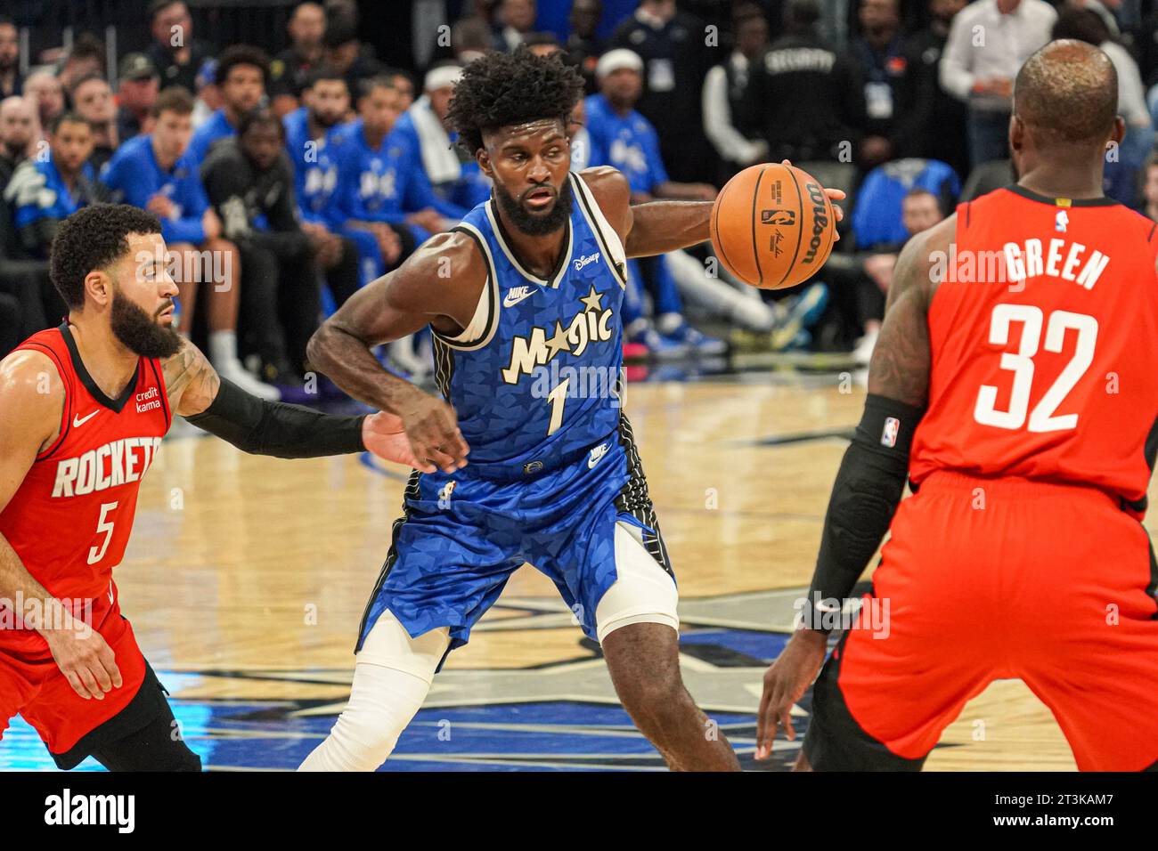 Orlando, Florida, USA, October 25, 2023, Orlando Magic forward Jonathan ...