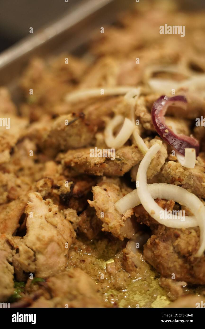 Malai chicken tikka, Indian appetizer Stock Photo - Alamy