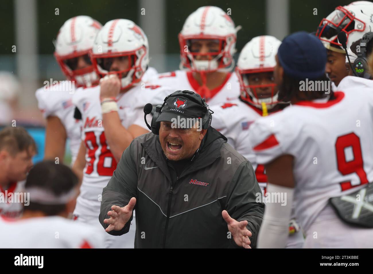 Robert k kraft field at lawrence a wien stadium hi-res stock ...