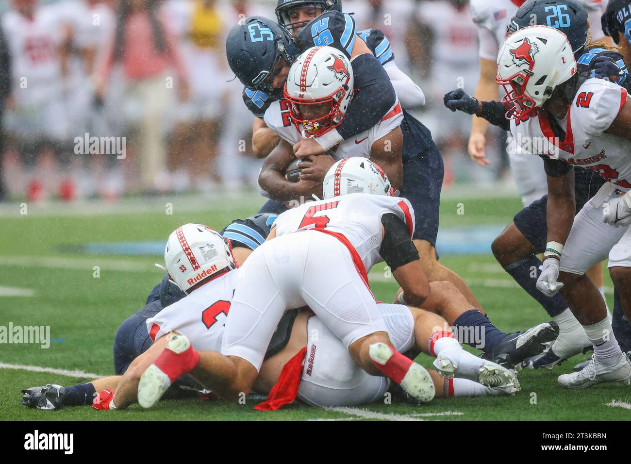 Robert k kraft field at lawrence a wien stadium hi-res stock ...