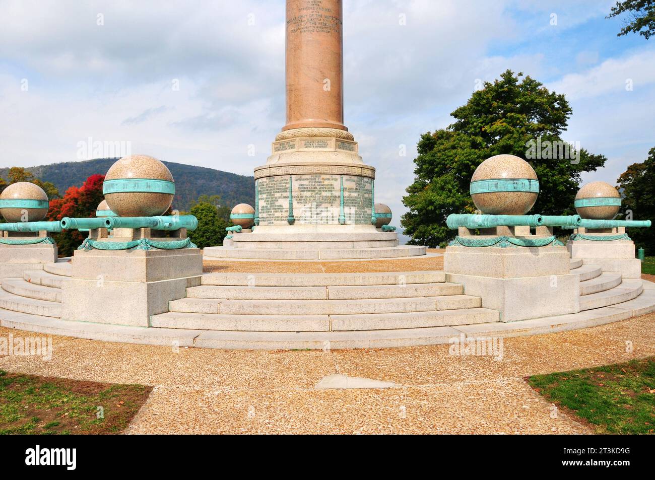 Taken at West Point, NY - October 2015, Battle Monument, a large Doric ...