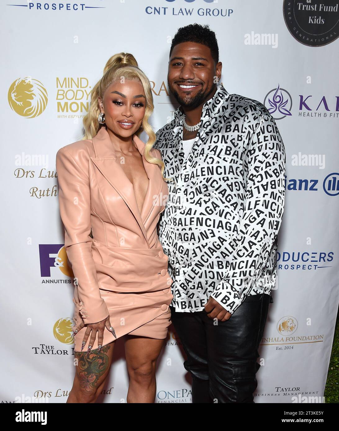 Hollywood, USA. 25th Oct, 2023. Angela White and Derrick Milano ...