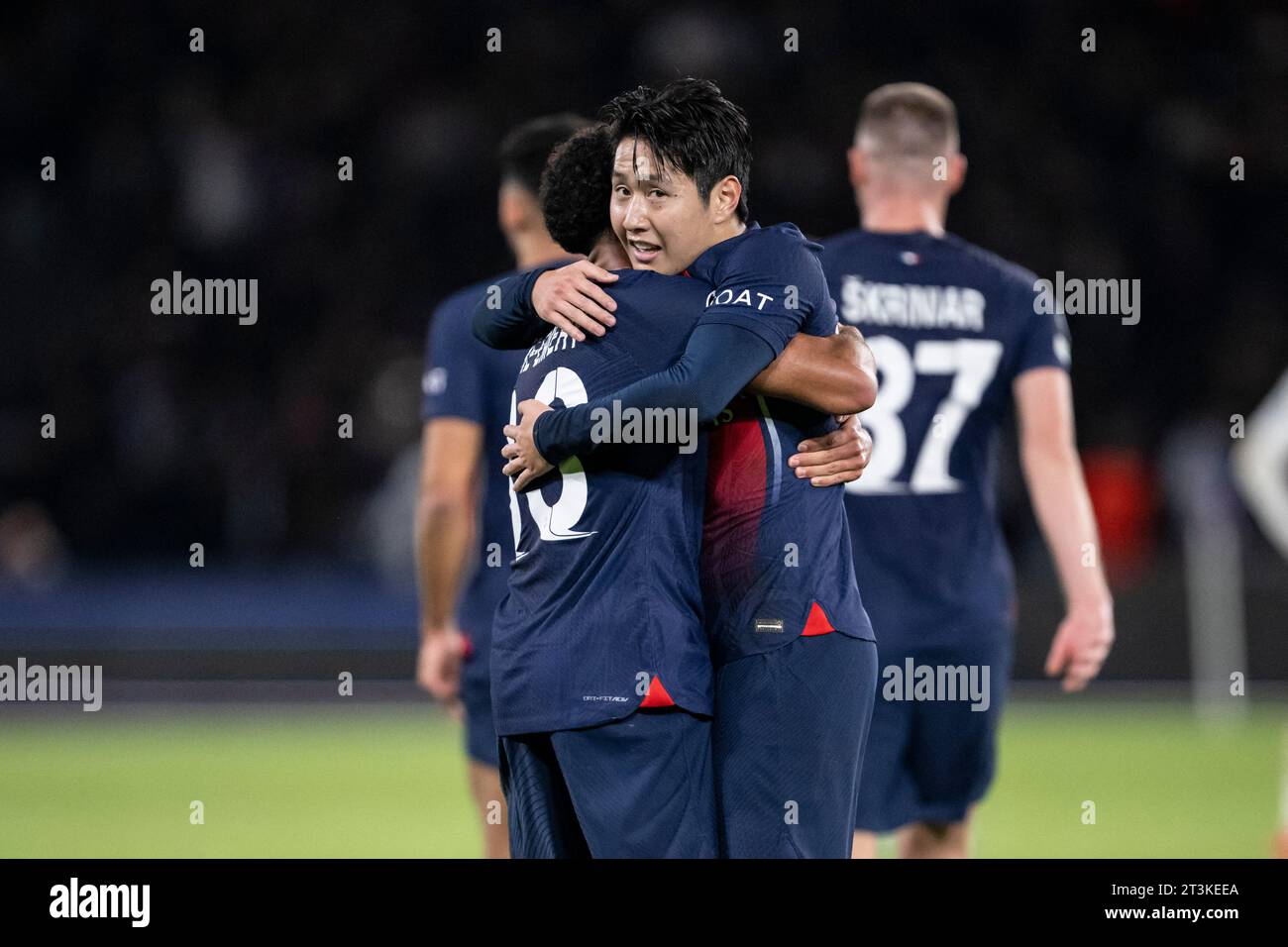Kang-in Lee during the UEFA Champions League Group F football match ...