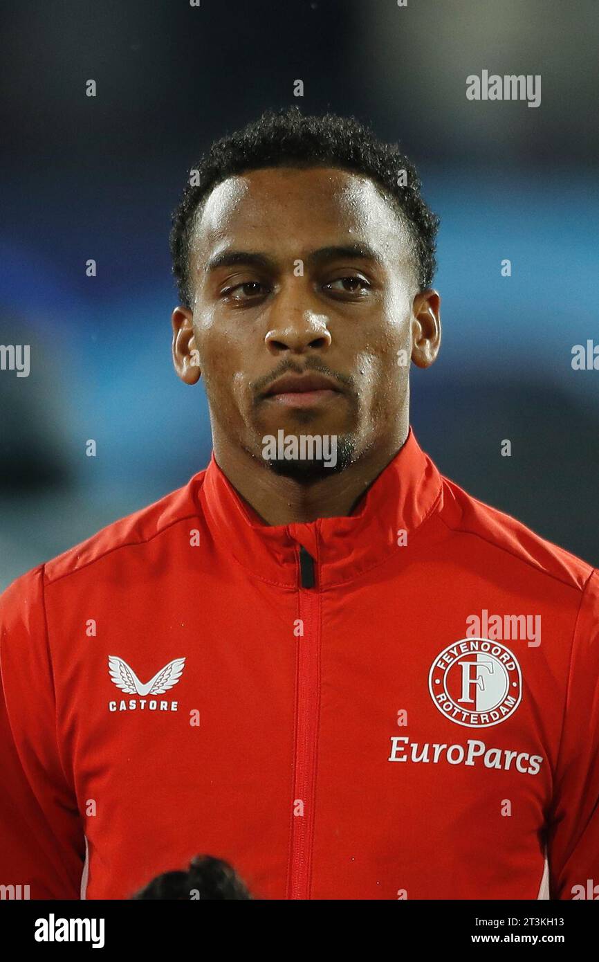 Rotterdam, Netherlands. 25th Oct, 2023. Quinten Timber (Feyenoord ...