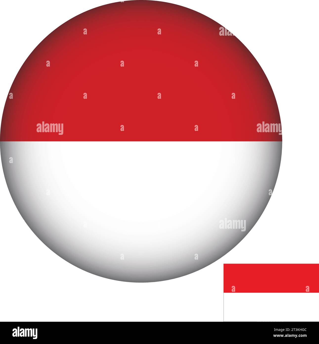 Indonesia flag Stock Vector Images - Alamy