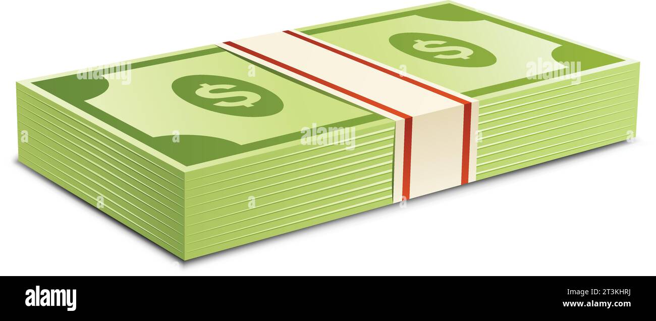 Money packs Stock Vector Images - Alamy