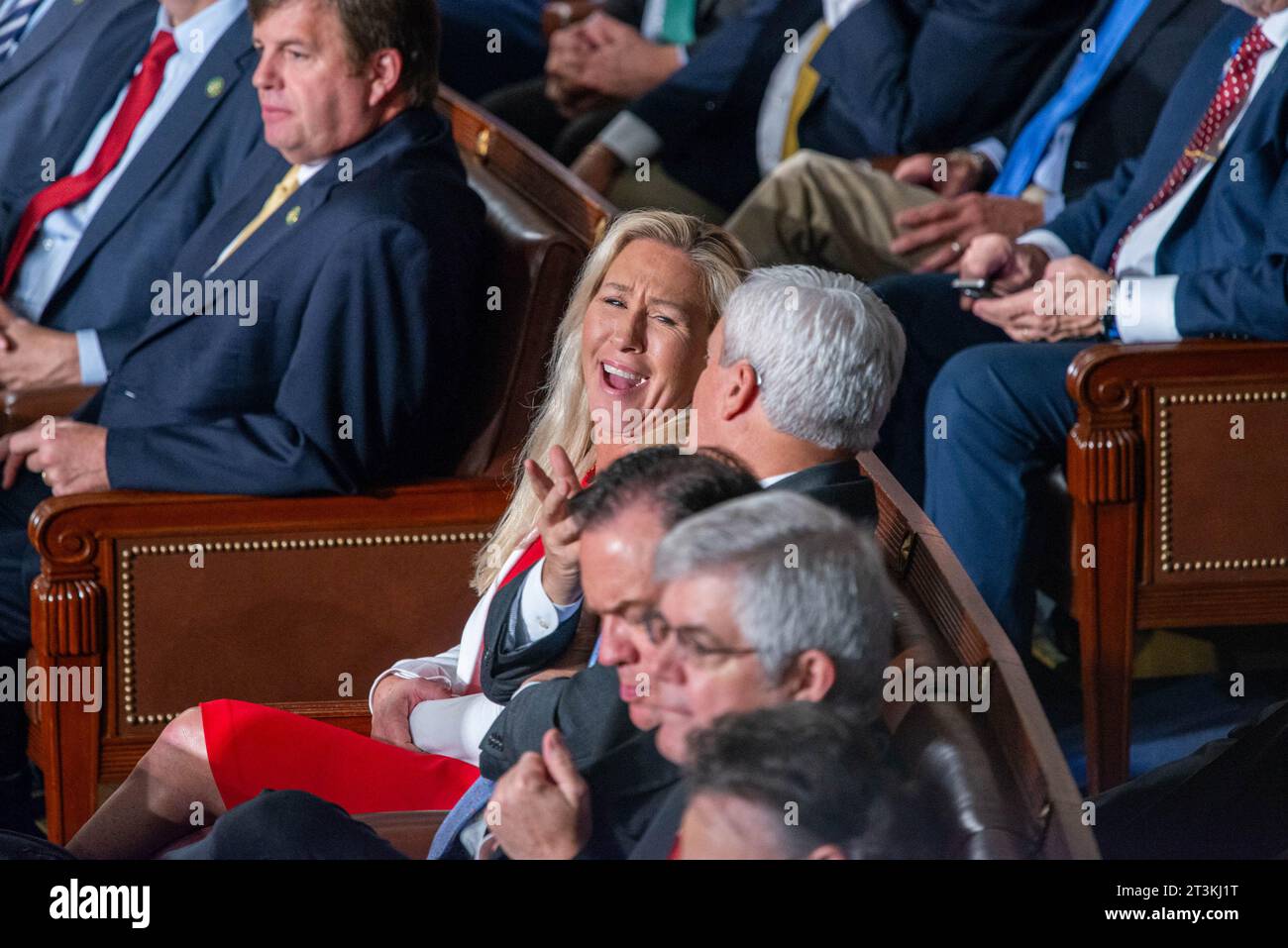 Washington, DC, USA. 25/10/2023, United States Representative Marjorie ...