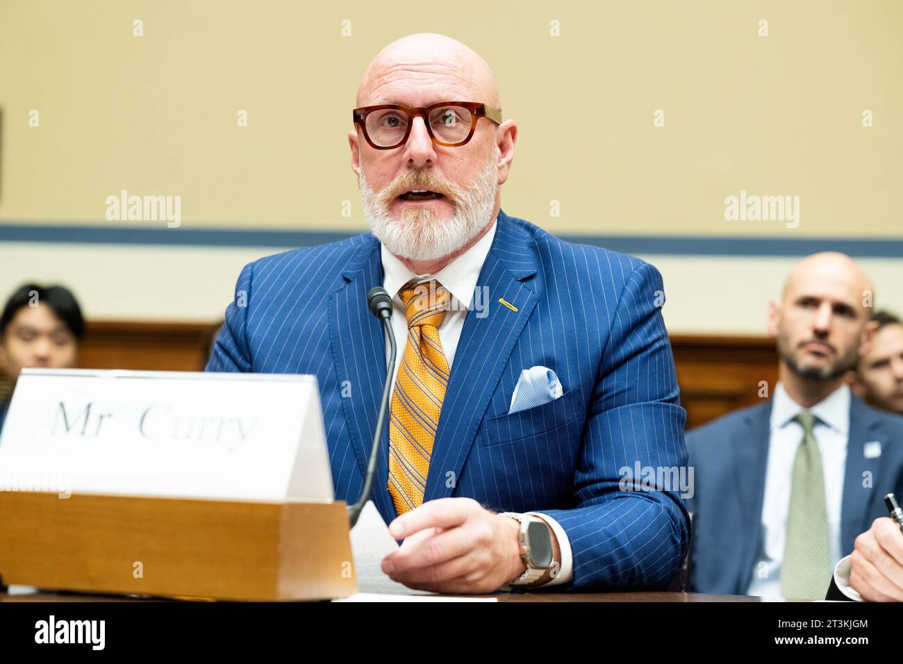 Washington, United States. 25th Oct, 2023. David Curry, President and ...