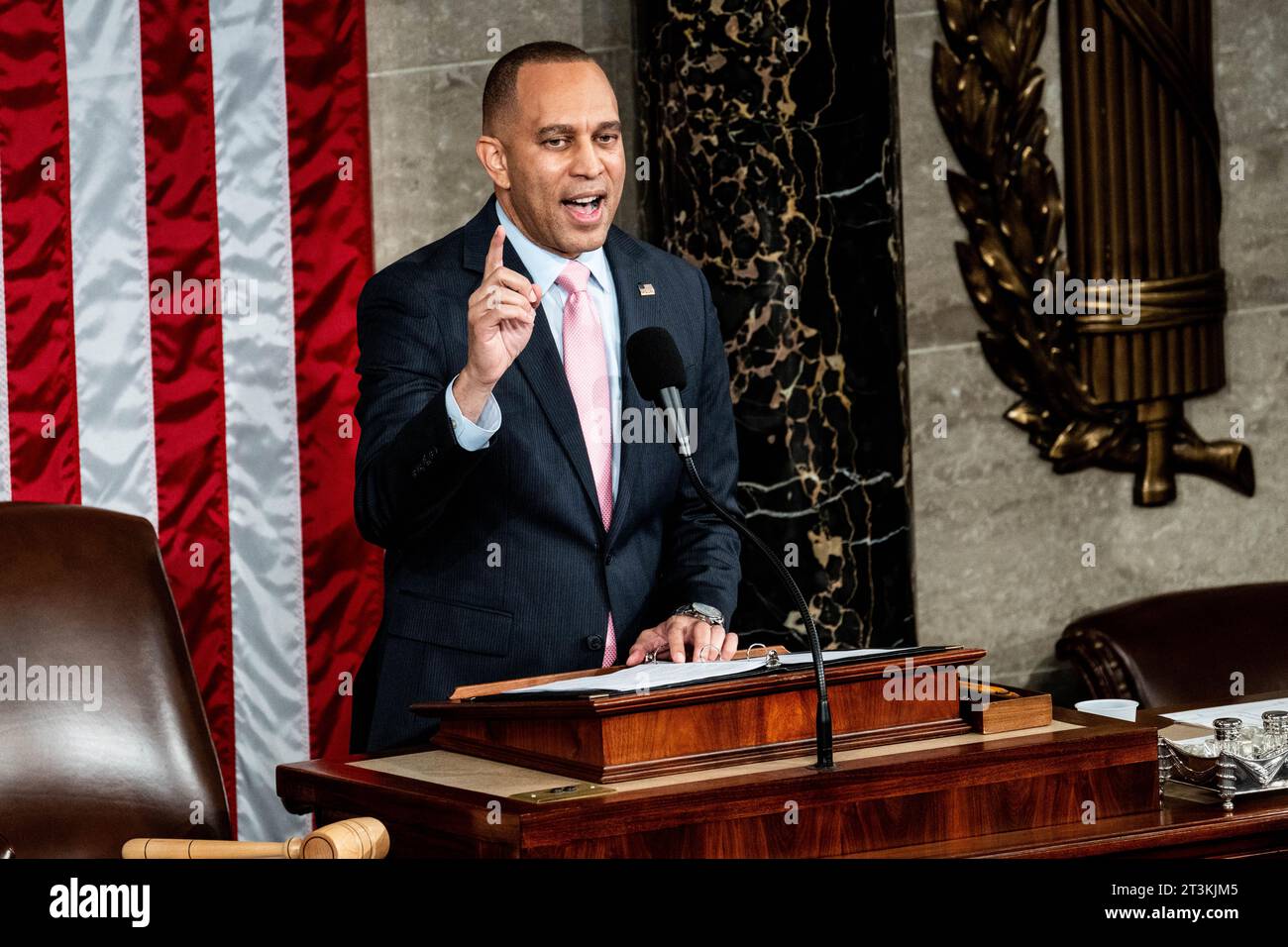 Washington, United States. 25th Oct, 2023. U.S. Representative Hakeem ...