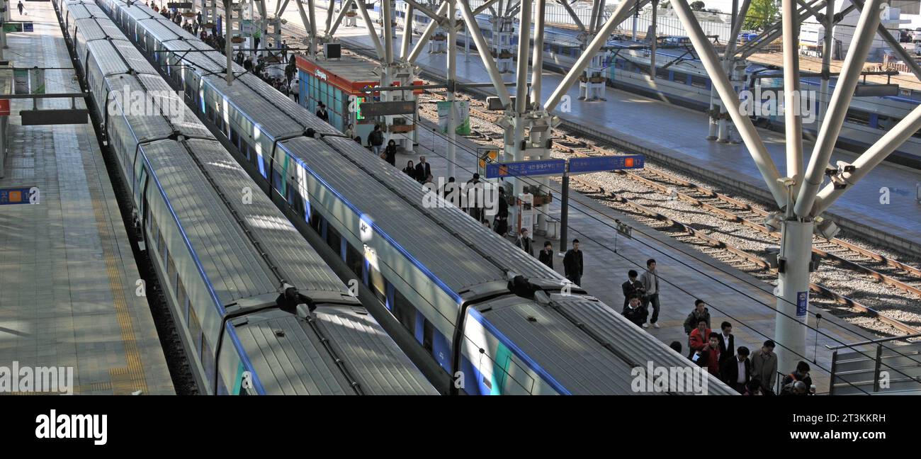 Korea rail network authority hi-res stock photography and images - Alamy