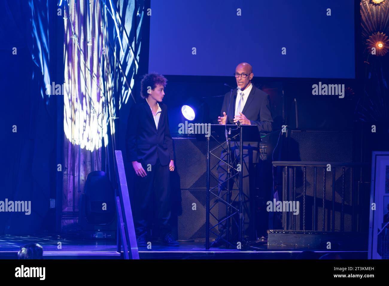 Amadeus Belafonte and David Belafonte attends The Belafonte Family ...