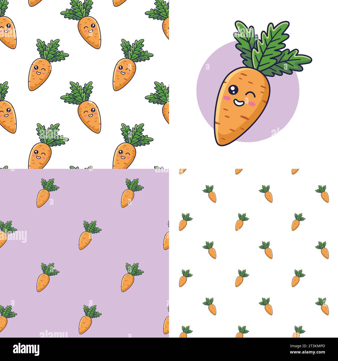 Cartoon carrot hi-res stock photography and images - Alamy