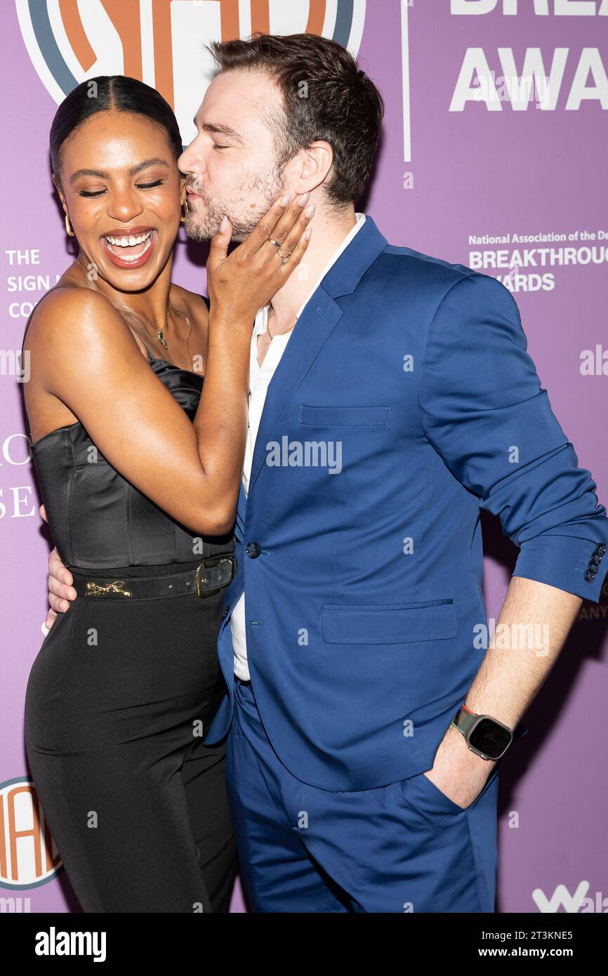 Los Angeles, USA. 25th Oct, 2023. Britt Stewart and Daniel Durrant ...