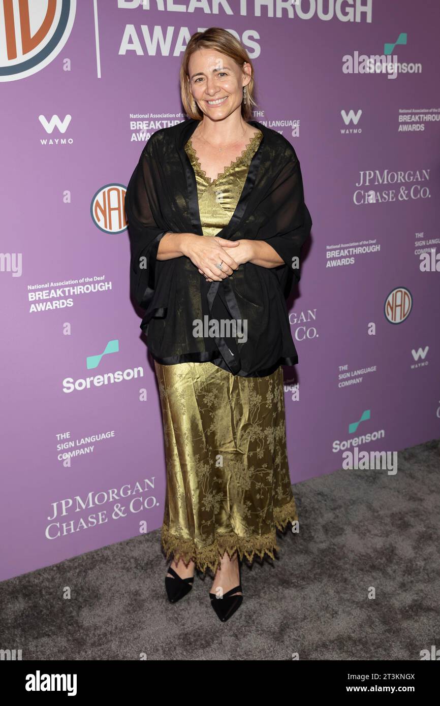 Los Angeles, USA. 25th Oct, 2023. Deanne Bray attends the arrivals of ...