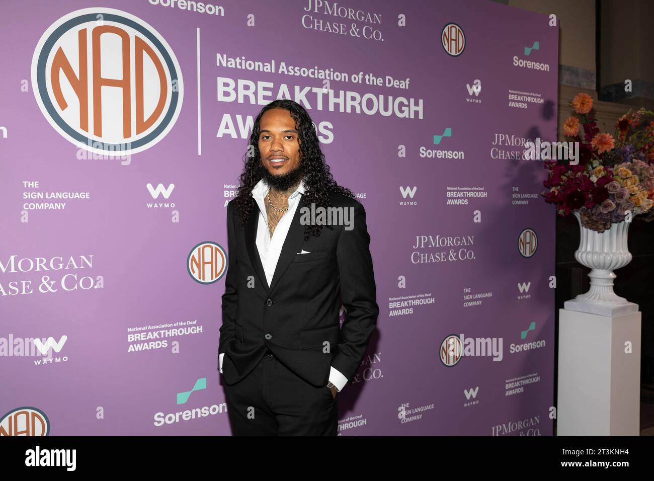 Los Angeles, USA. 25th Oct, 2023. Shaheem Sanchez attends the arrivals ...