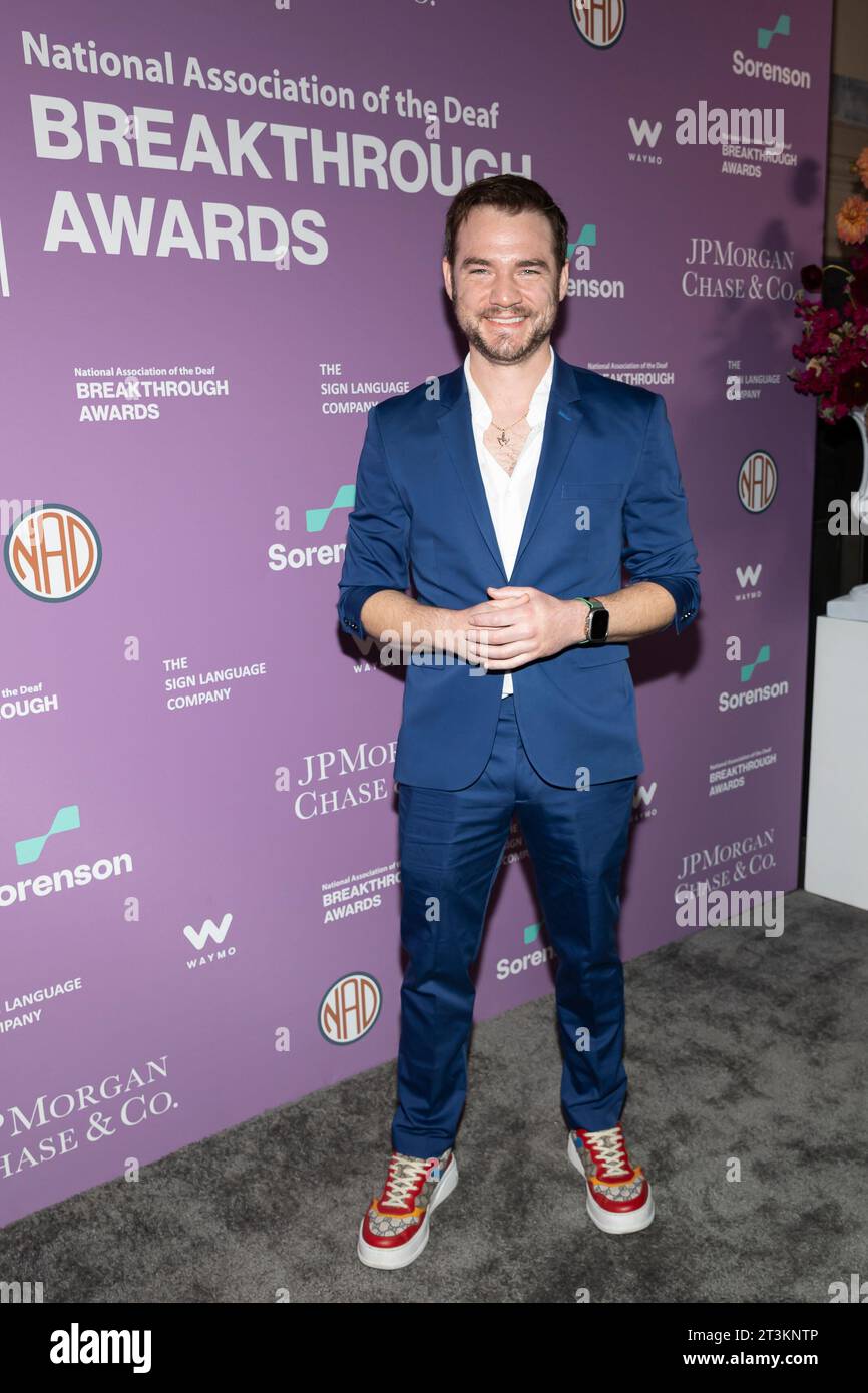 Los Angeles, USA. 25th Oct, 2023. Daniel Durrant attends the arrivals ...