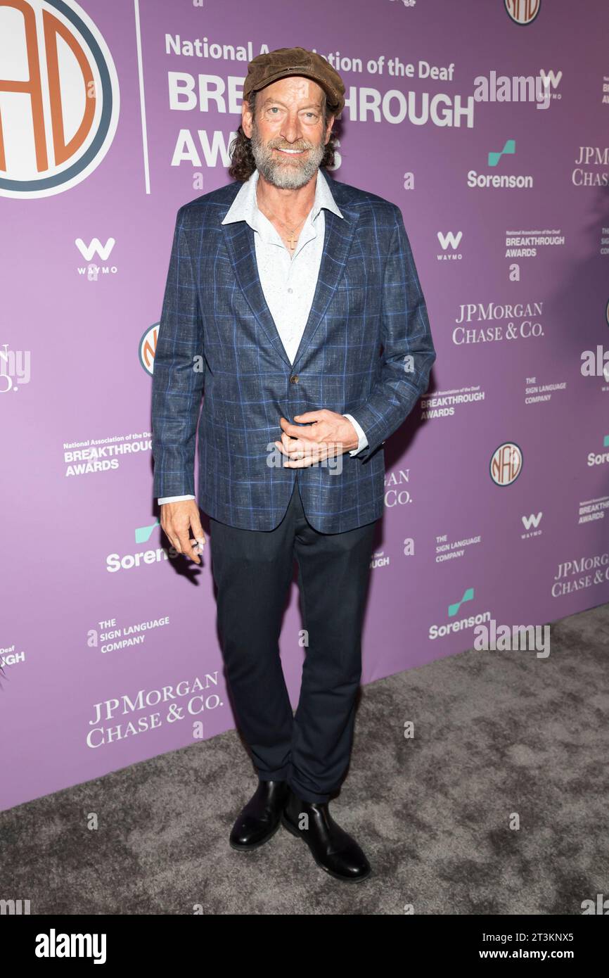 Los Angeles, USA. 25th Oct, 2023. Troy Kotsur attends the arrivals of ...