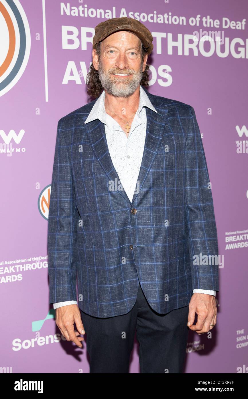 Los Angeles, USA. 25th Oct, 2023. Troy Kotsur attends the arrivals of ...