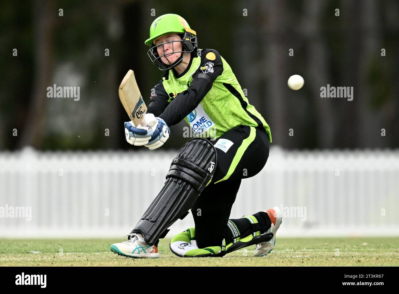 Sydney, Australia. 26th Oct, 2023. Tahlia Wilson of the Thunder plays a ...
