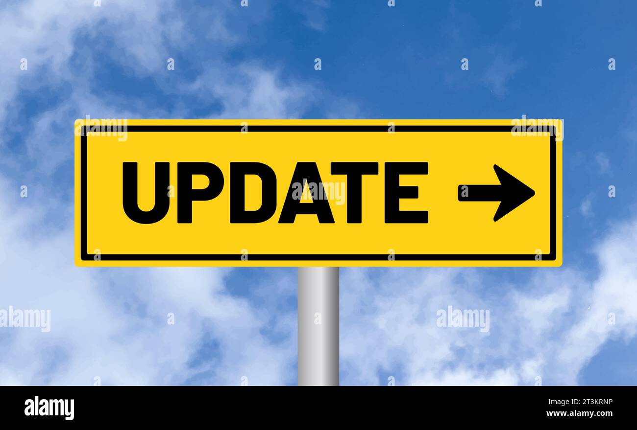 Signage update hi-res stock photography and images - Alamy