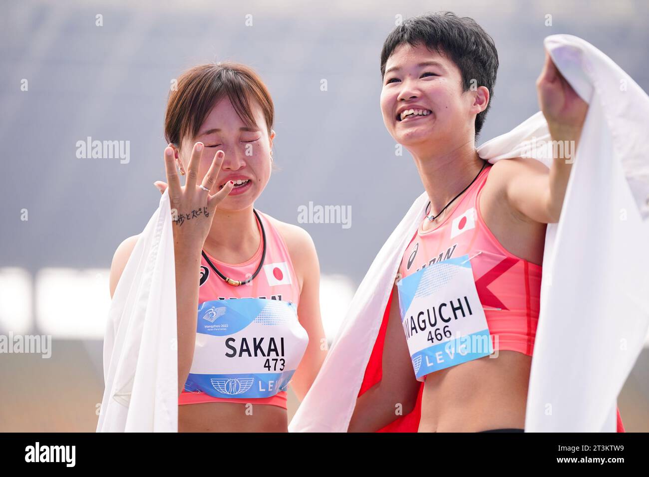 Hangzhou, China. 26th Oct, 2023. (L-R) Sonomi Sakai (JPN), Rio ...