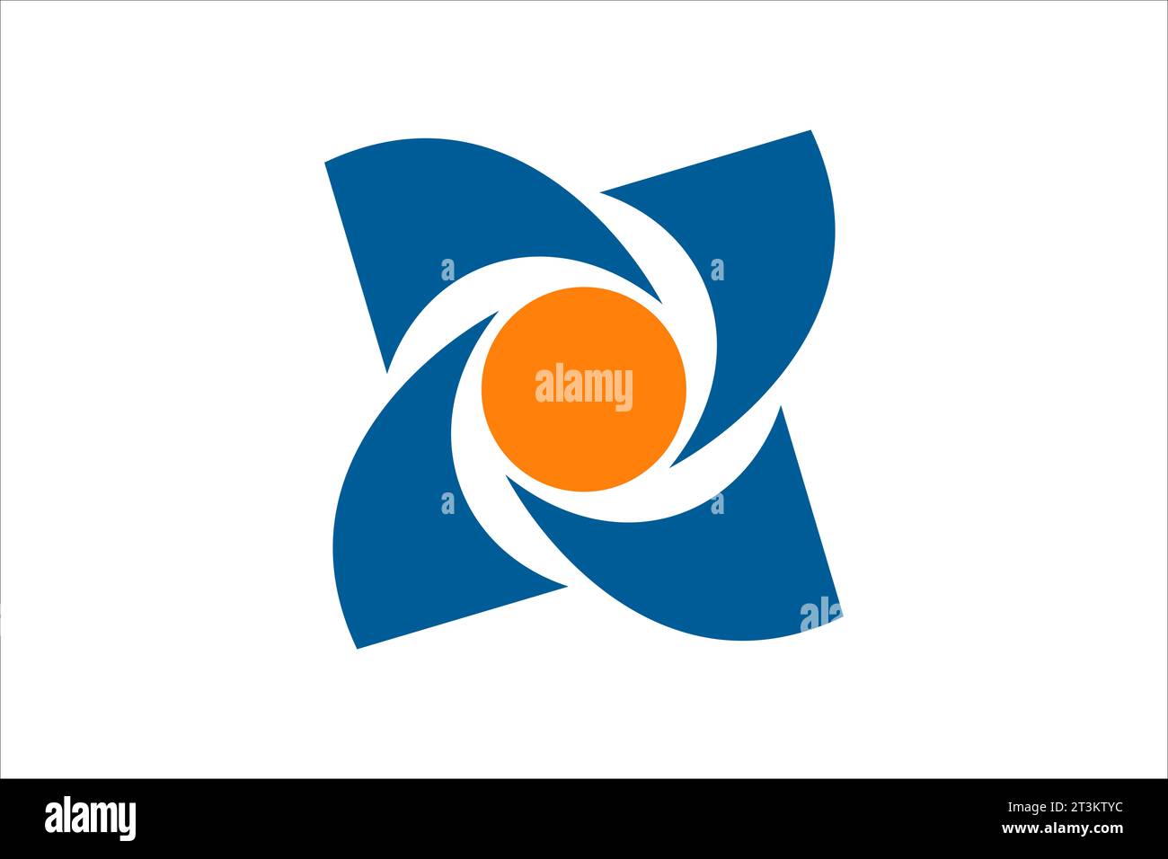 Flag of the city of Hanamaki Stock Photo - Alamy