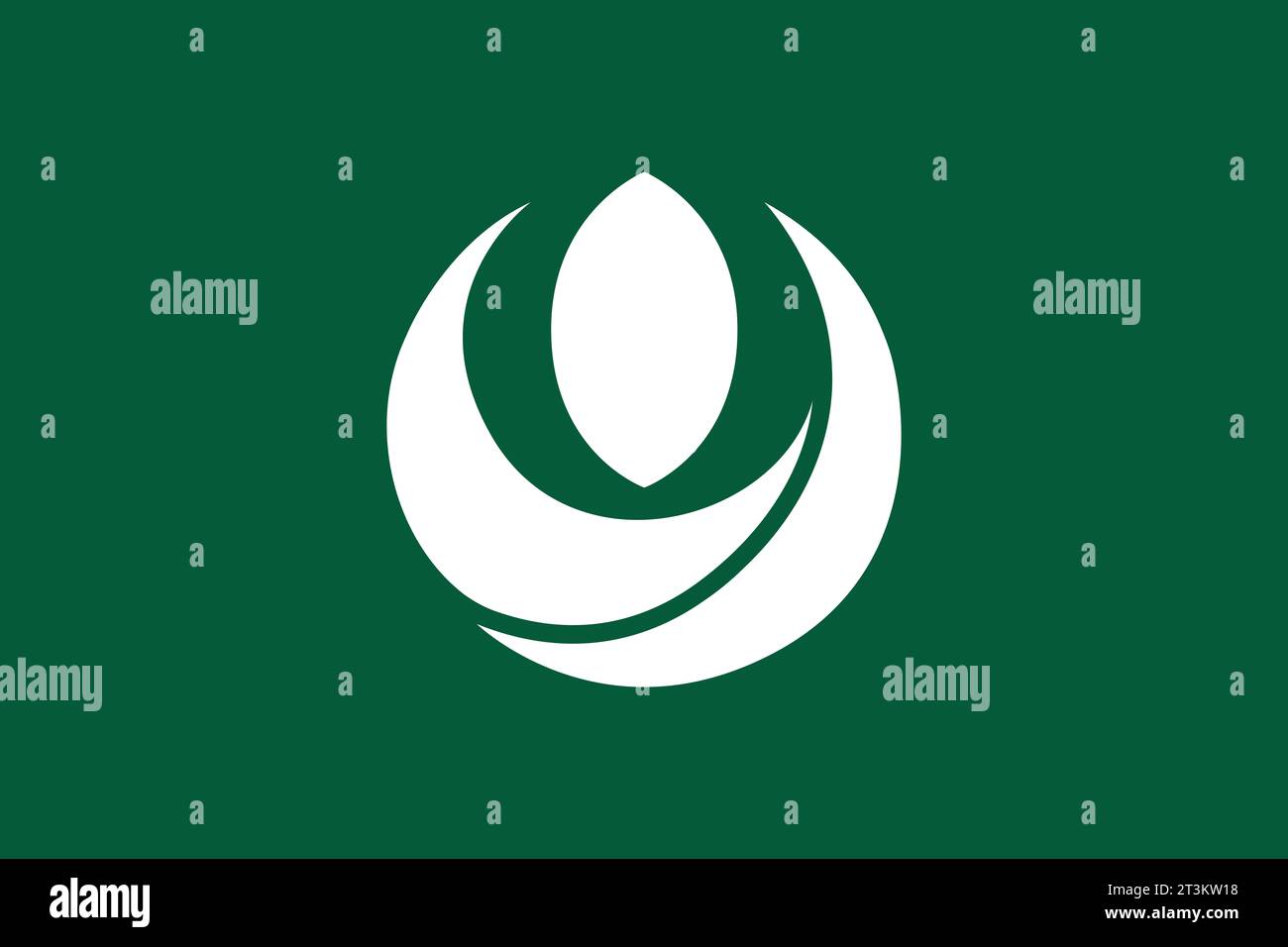 Flag of the city of Kurihara Stock Photo - Alamy