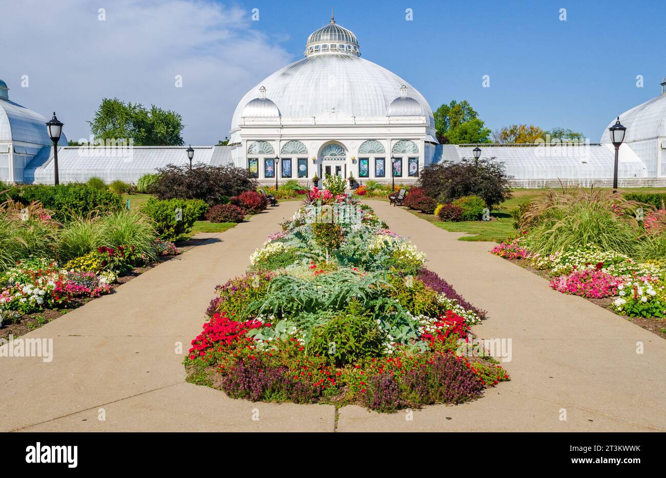 Botanical garden in Buffalo, New York Stock Photo - Alamy