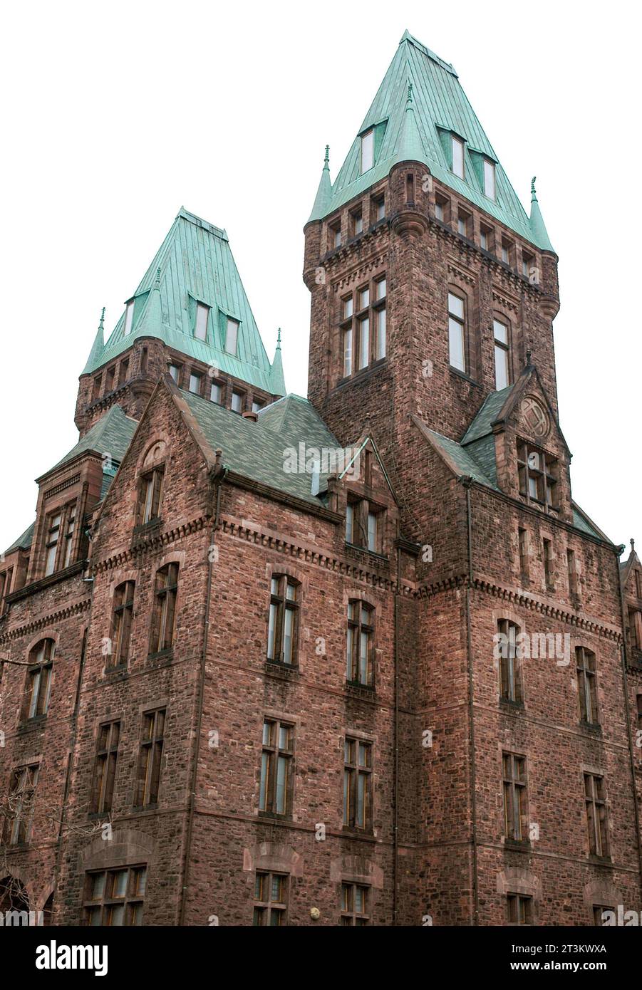 Historic 18th Century Building in Downtown Buffalo, New York Stock ...