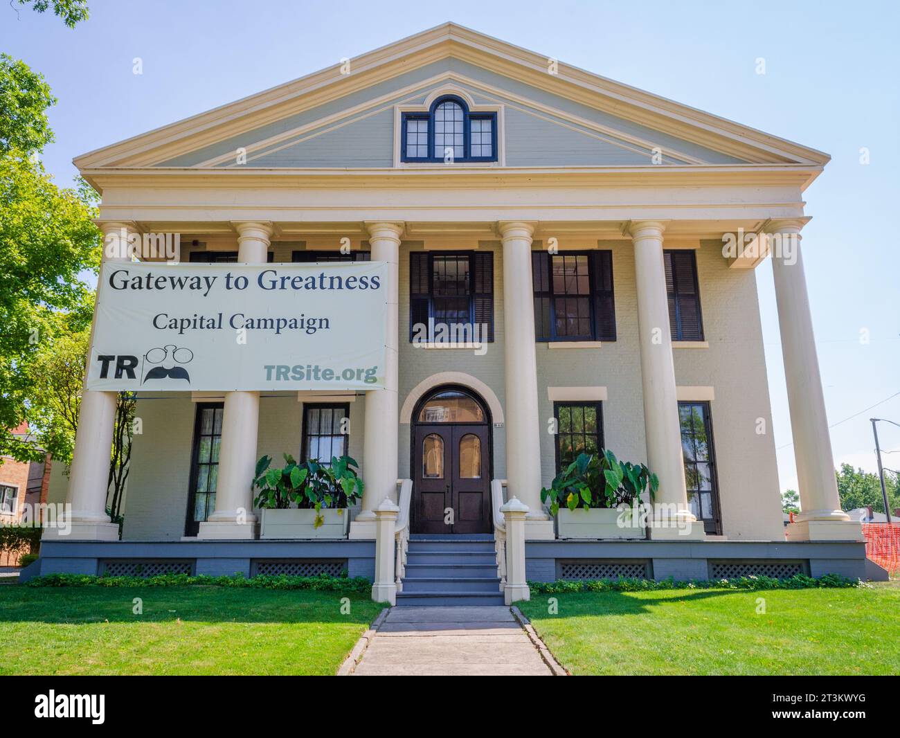 The Theodore Roosevelt Inaugural National Historic Site Stock Photo - Alamy