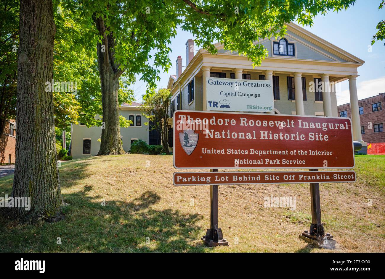 The Theodore Roosevelt Inaugural National Historic Site Stock Photo - Alamy